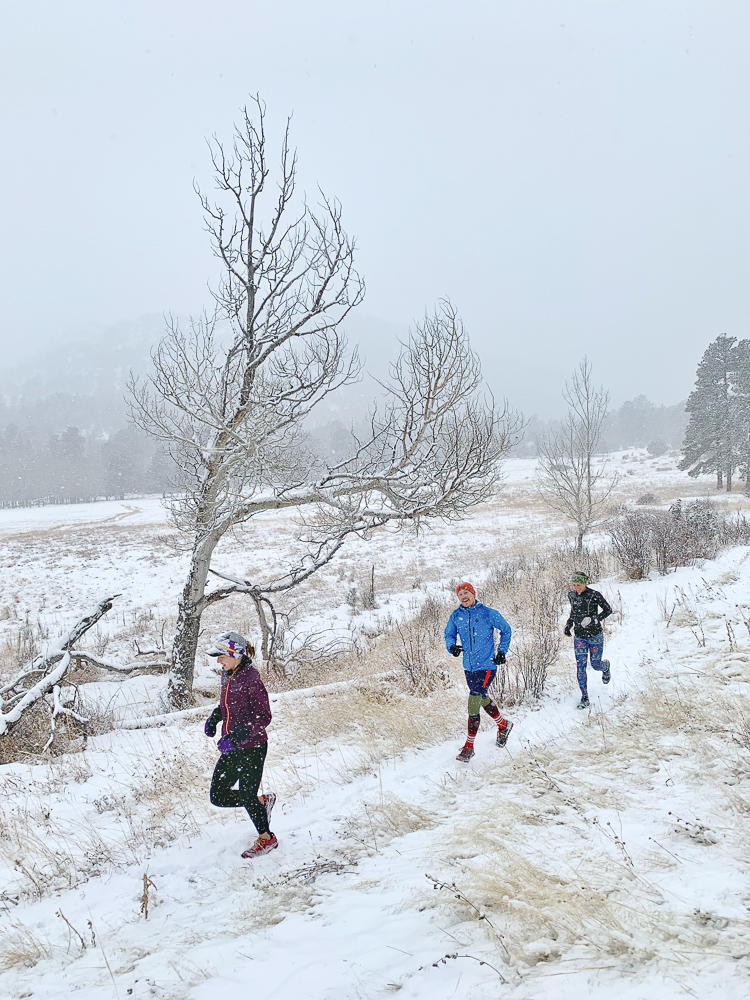 Winter Trail Running in Estes Park - McGregor Mountain Lodge - Estes ...